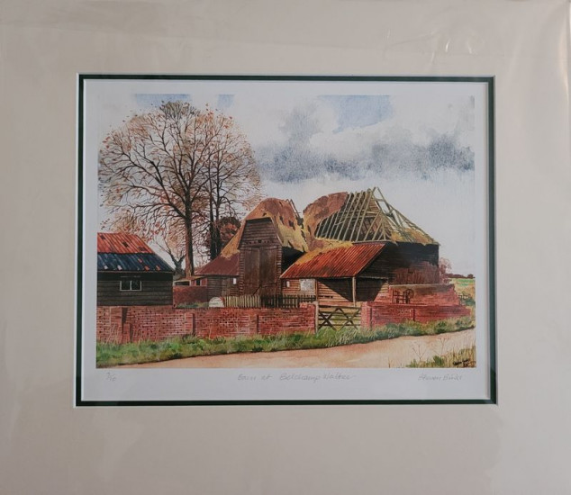 Barn At Belchamp Walter, Sudbury by Steven Binks