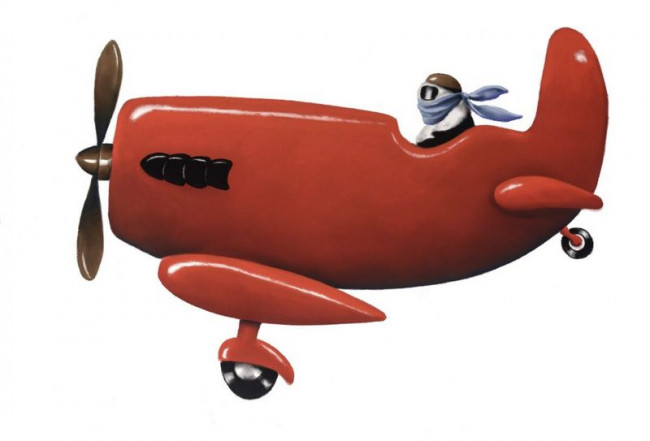 Big Red by Mackenzie Thorpe