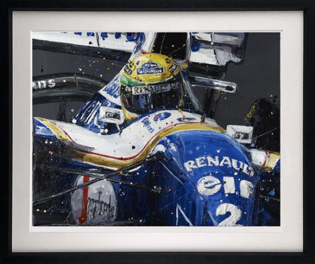 Senna Williams (Ayrton Senna) by Paul Oz