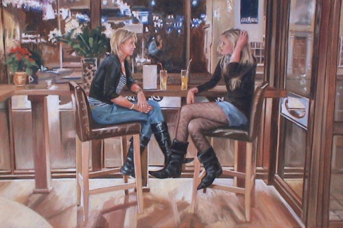 Bar Scene by Steven Binks