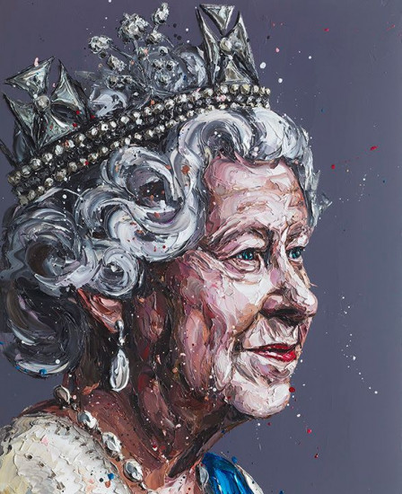 Ma'am - Queen Elizabeth II by Paul Oz