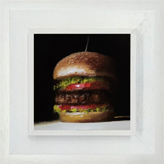 Beef Burger - Original - Framed by Neil Carroll