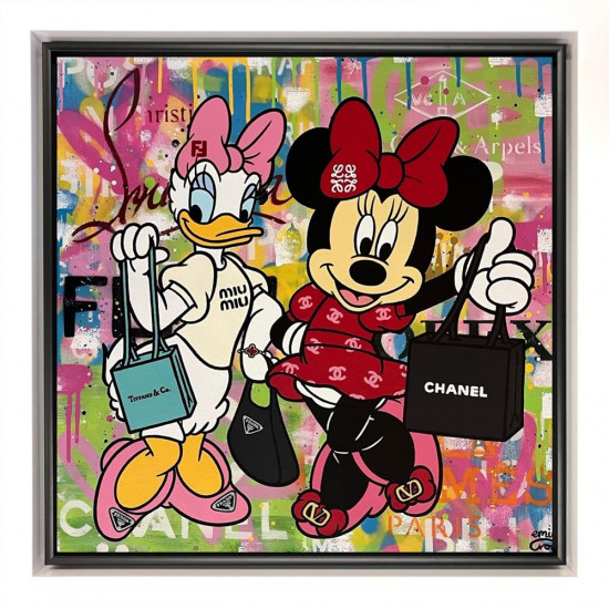 Ladies On Tour - Original - Framed by Emily Crook