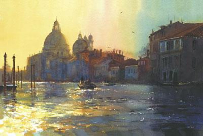 Darkness & Light Grand Canal by Cecil Rice