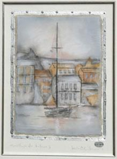 Mouillage De Bateaux II by Kevin Blackham