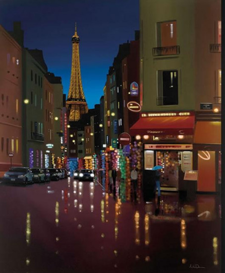 Parisienne Twilight by Neil Dawson