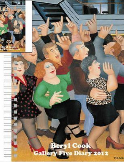 Beryl Cook A5 2012 Desk Diary by Beryl Cook