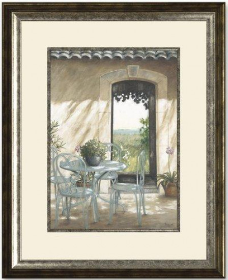 Sunlit Terrace by Sabrina Roscino