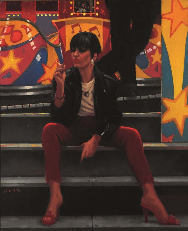Queen Of The Waltzer by Jack Vettriano