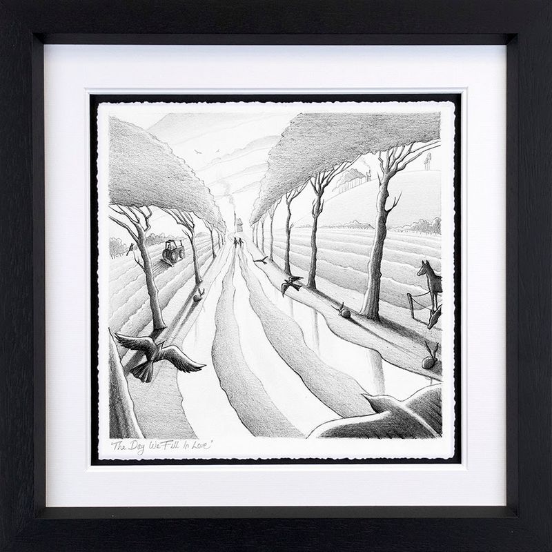 The Day We Fell In Love - Sketch by Derrick Fielding