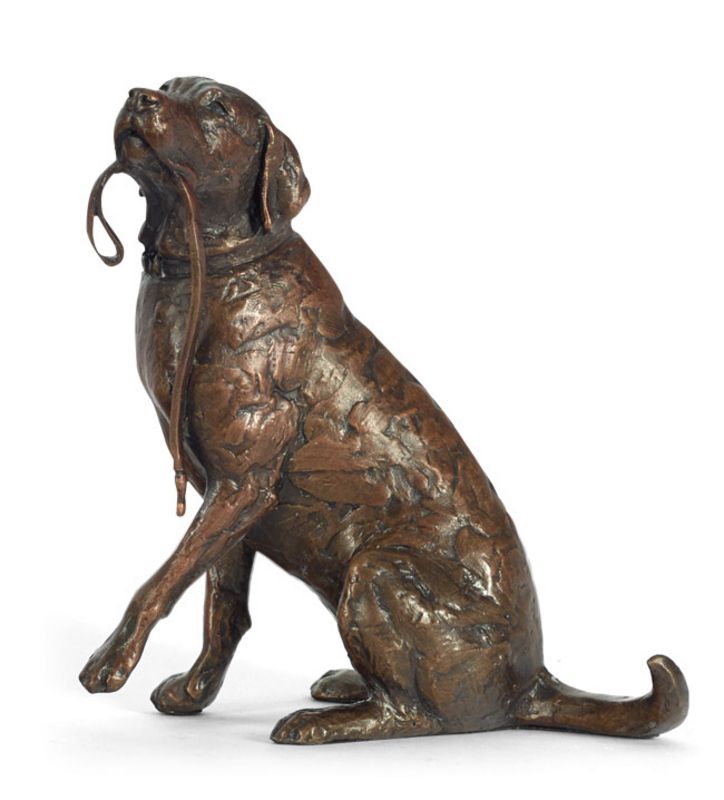 Anticipation - Bronze by Michael Simpson