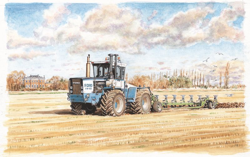 Ford FW 60 At Boreham House by Steven Binks