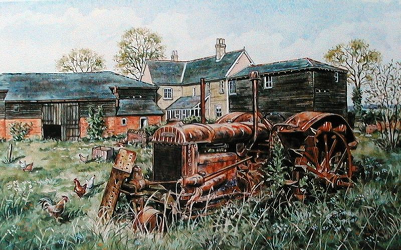 Fordson N Rowcrop by Steven Binks