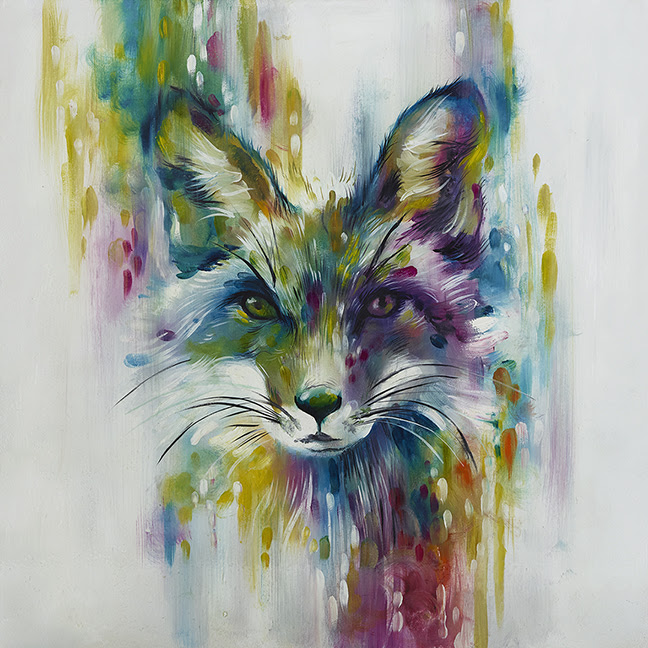 Fox - Chase by Katy Jade Dobson