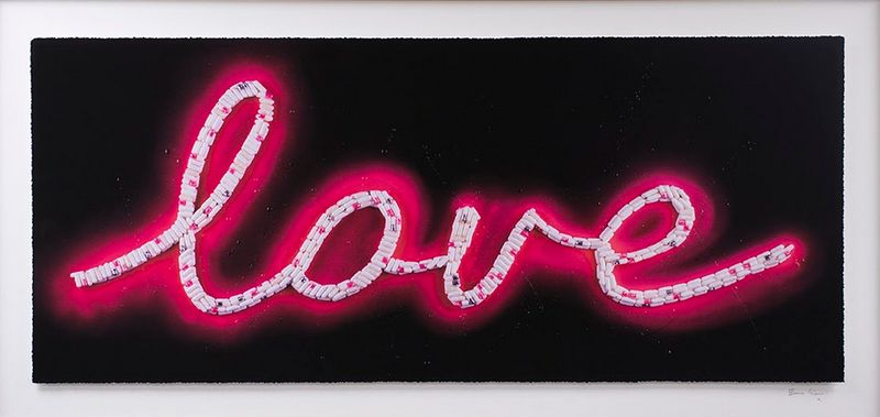 Neon Love - Pink by Emma Gibbons
