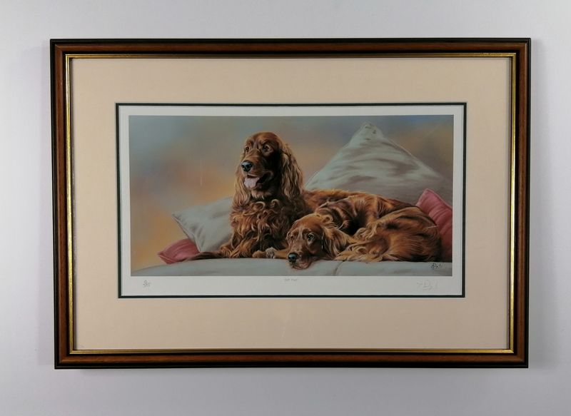 Set Two - Brown Framed by Paul Doyle