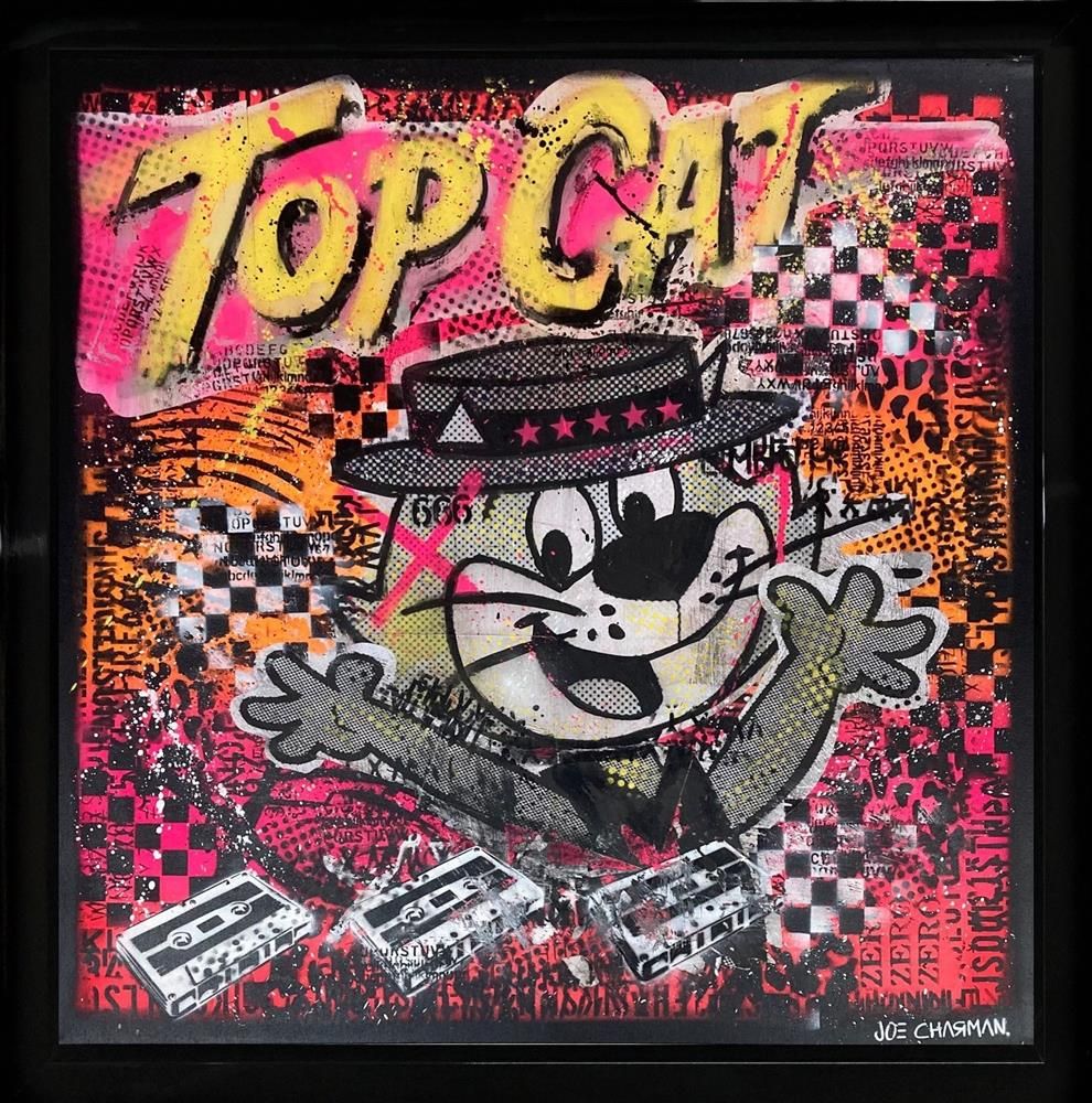 Top Cat - Original - Black Framed by Joe Charman