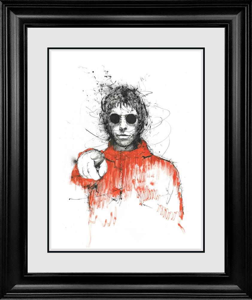 Champagne Supernova - Original - Framed by Scott Tetlow