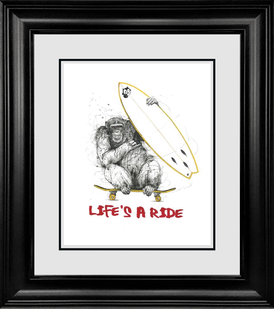 Life's A Ride - Original - Framed by Scott Tetlow