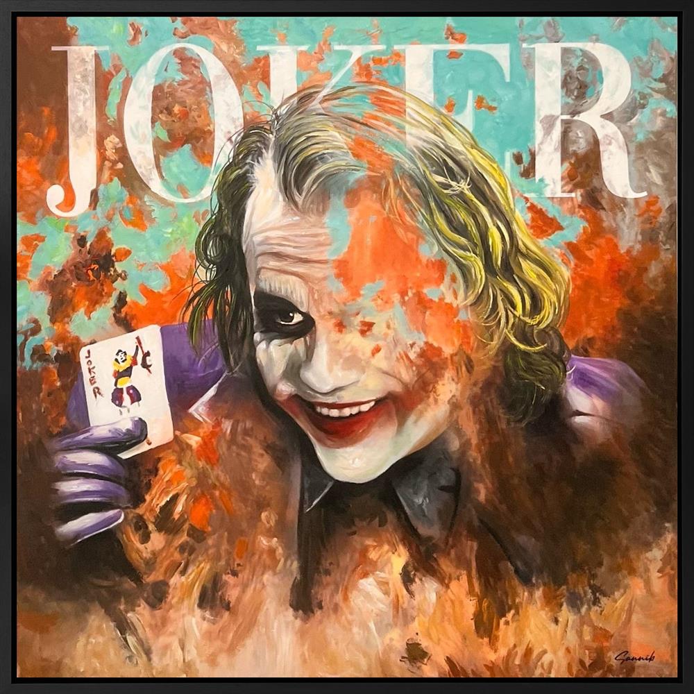 Play Your Hand - Original - Framed by Sannib