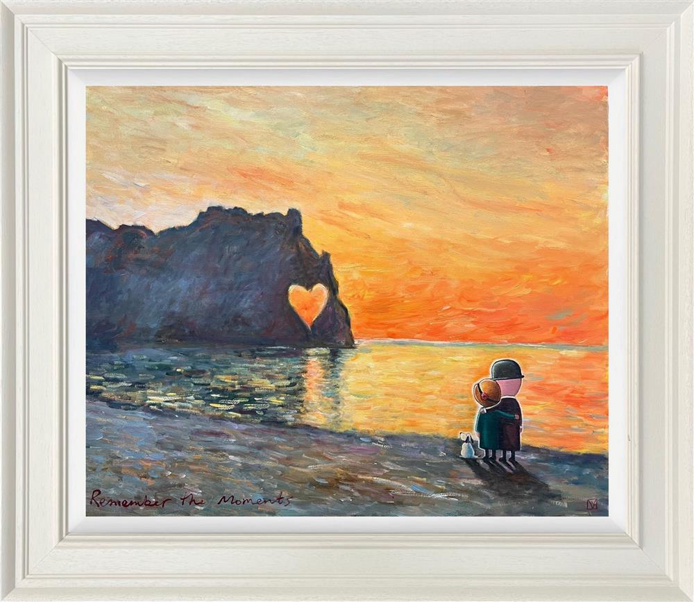 Remember The Moments - Original - Framed by Michael Abrams