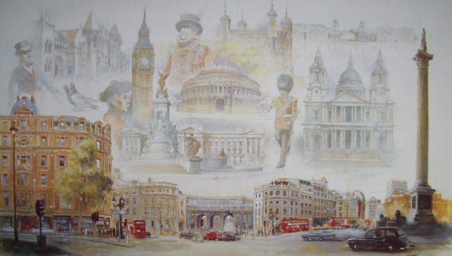 London City by William Geldart